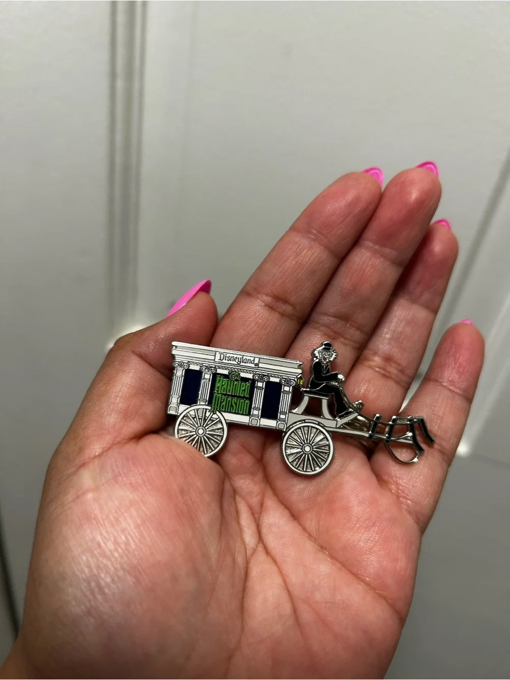 Disney | Accessories | Disney Pin Dlr Haunted Mansion Hearse ...
